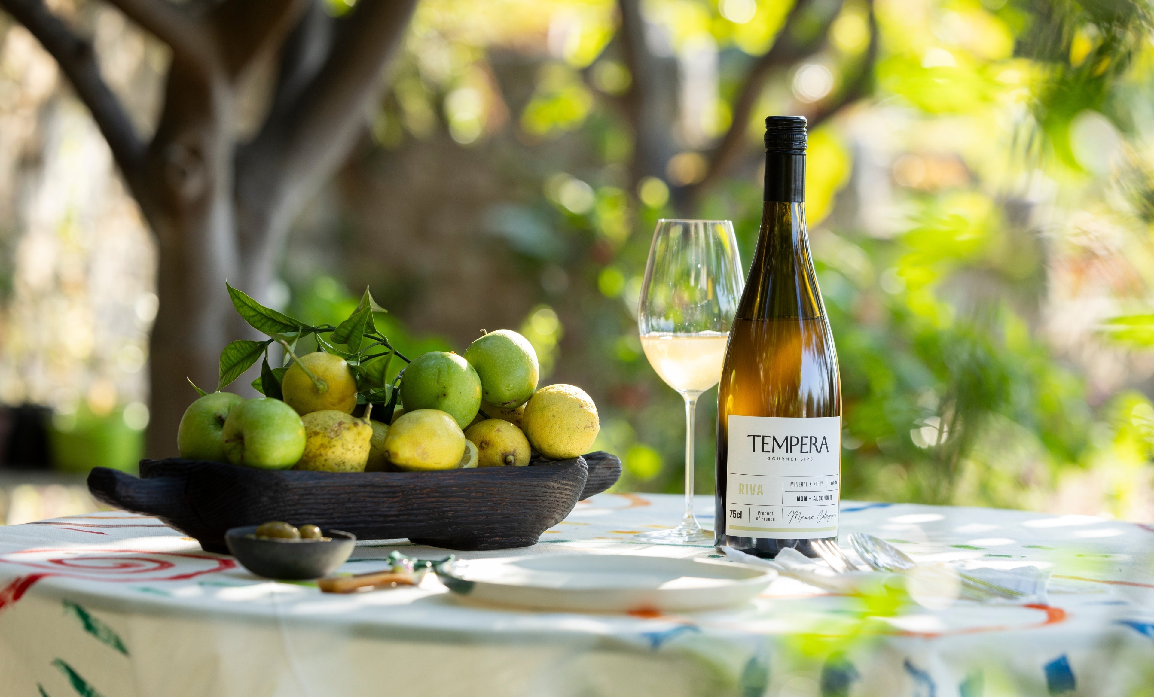 Une boisson sans alcool pour accompagner un repas, Riva – Tempera