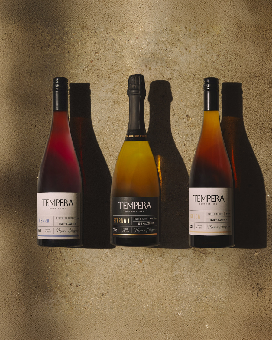 Tempera, la marque de boisson sans alcool gastronomique